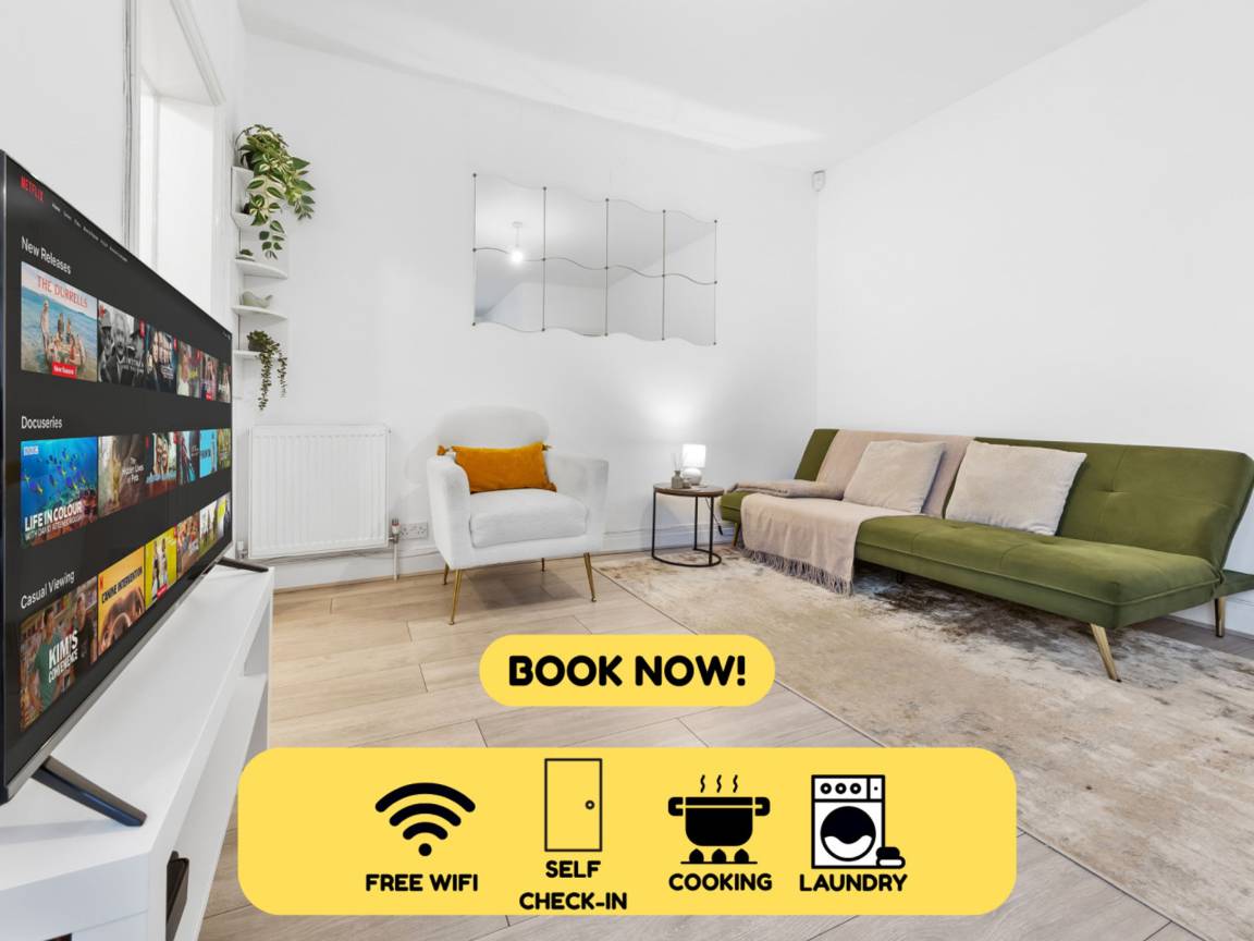 50 M² アパートメント ∙ 寝室: 2 ∙ ゲスト4 人 - エプソム