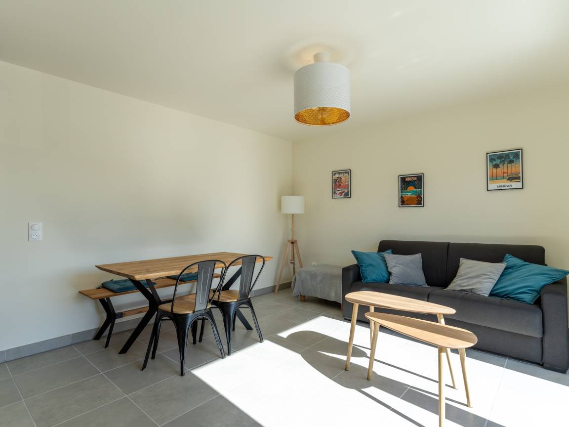 57 M² Ferienwohnung ∙ 2 Schlafzimmer ∙ 5 Gäste - Mimizan