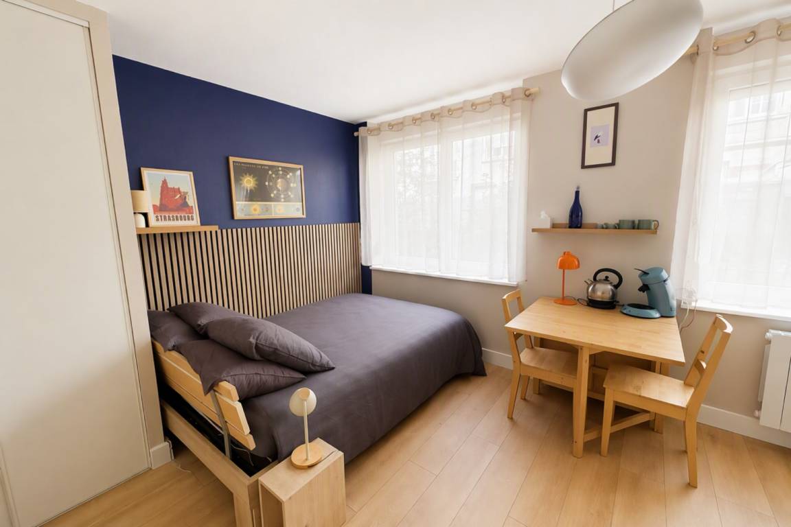18 M² Apartamento ∙ 1 Habitación ∙ 2 Huéspedes - Strasburgo