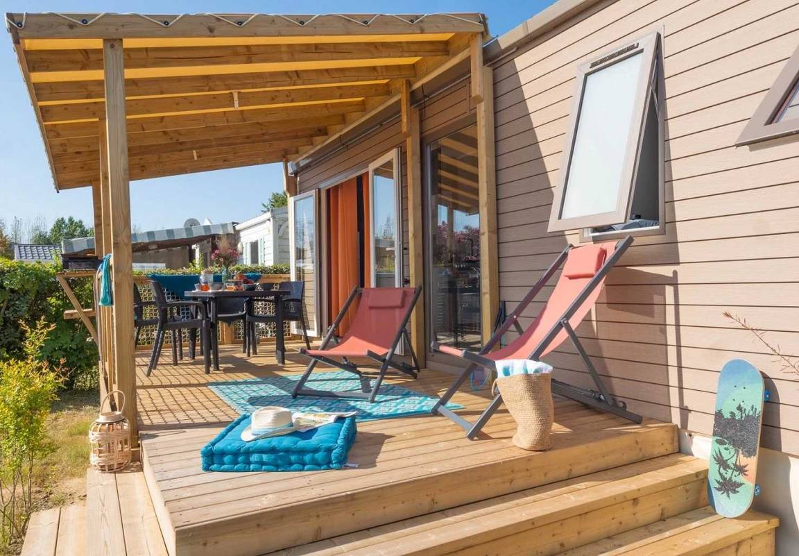 25 M² Camping ∙ 2 Chambres ∙ 5 Personnes - La Faute-sur-Mer
