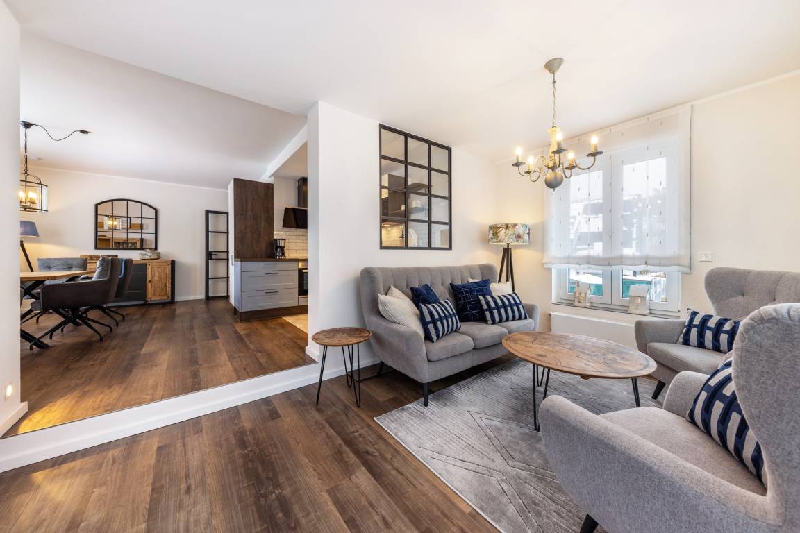 70 M² Ferienwohnung ∙ 2 Schlafzimmer ∙ 4 Gäste - Wildewiese