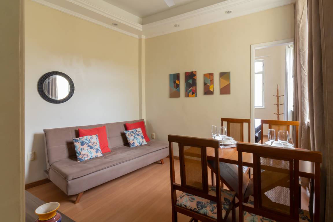 40 M² Apartamento ∙ 1 Quarto ∙ 2 Hóspedes - Copacabana