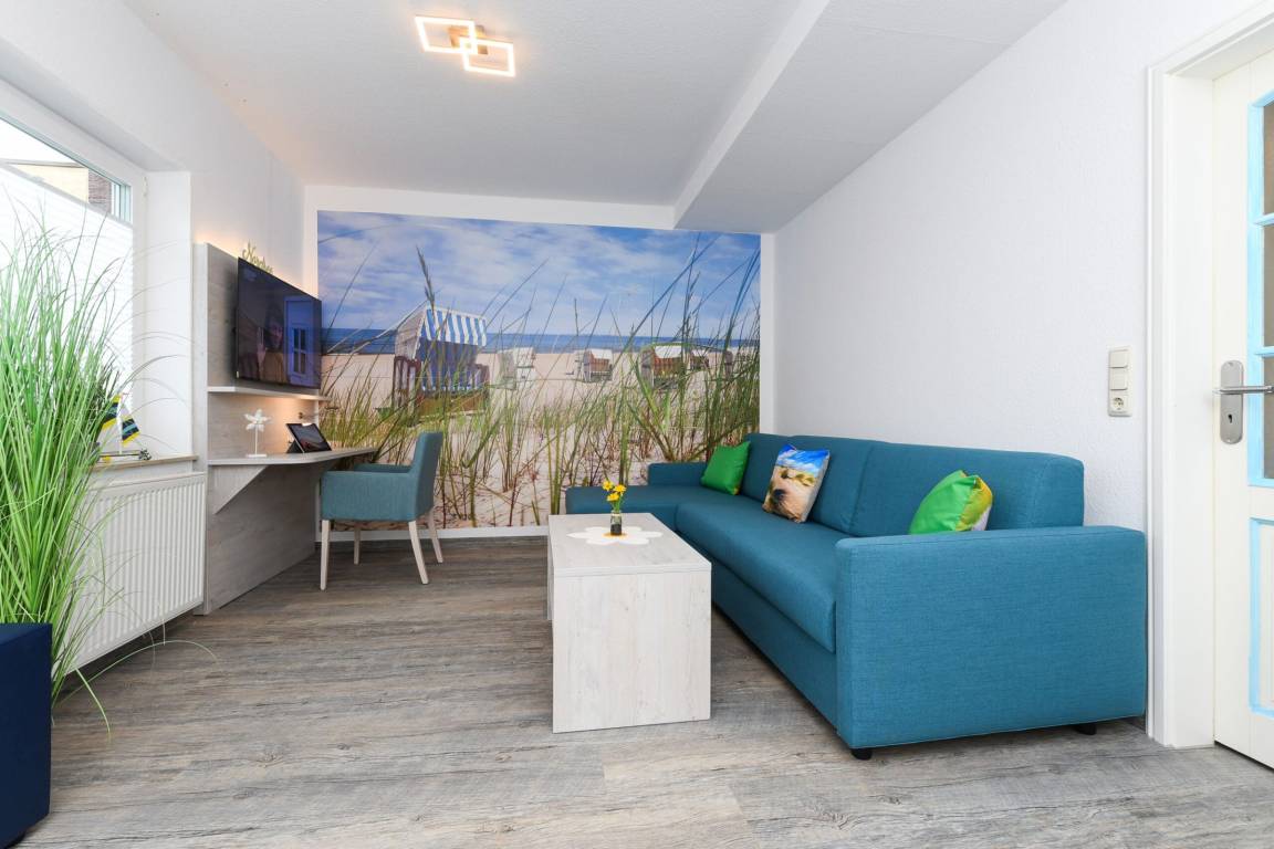 50 M² Ferienwohnung ∙ 2 Schlafzimmer ∙ 2 Gäste - Bensersiel