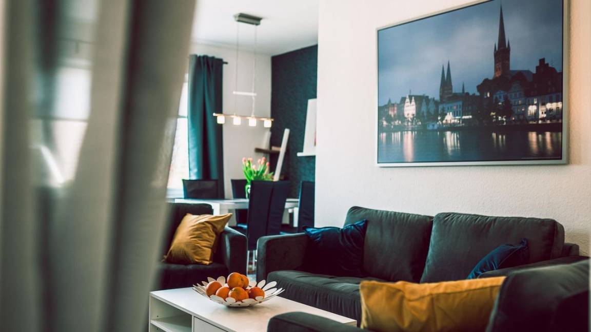 68 M² Apartment ∙ 2 Bedrooms ∙ 3 Guests - Lübeck