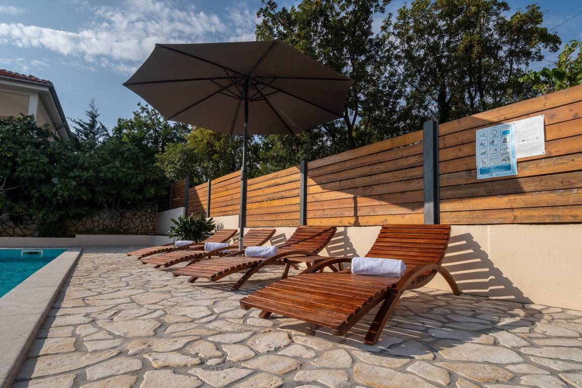 34 M² Ferienwohnung ∙ 2 Schlafzimmer ∙ 5 Gäste - Vrbnik