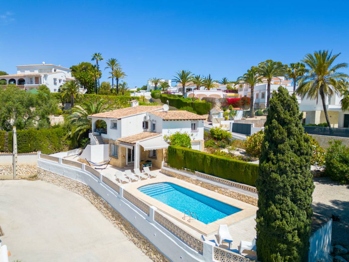 120 M² Ferienhaus ∙ 3 Schlafzimmer ∙ 6 Gäste - Moraira