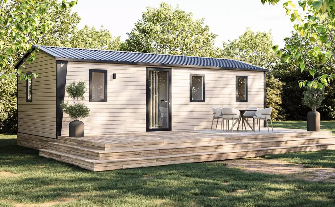 33 M² Casa Móvel ∙ 3 Quartos ∙ 6 Hóspedes - Côtes-d'Armor