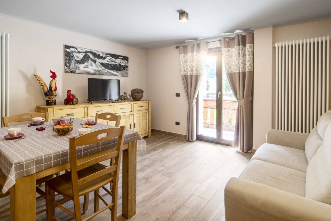 50 M² Appartement ∙ 1 Chambre ∙ 4 Personnes - Cogne