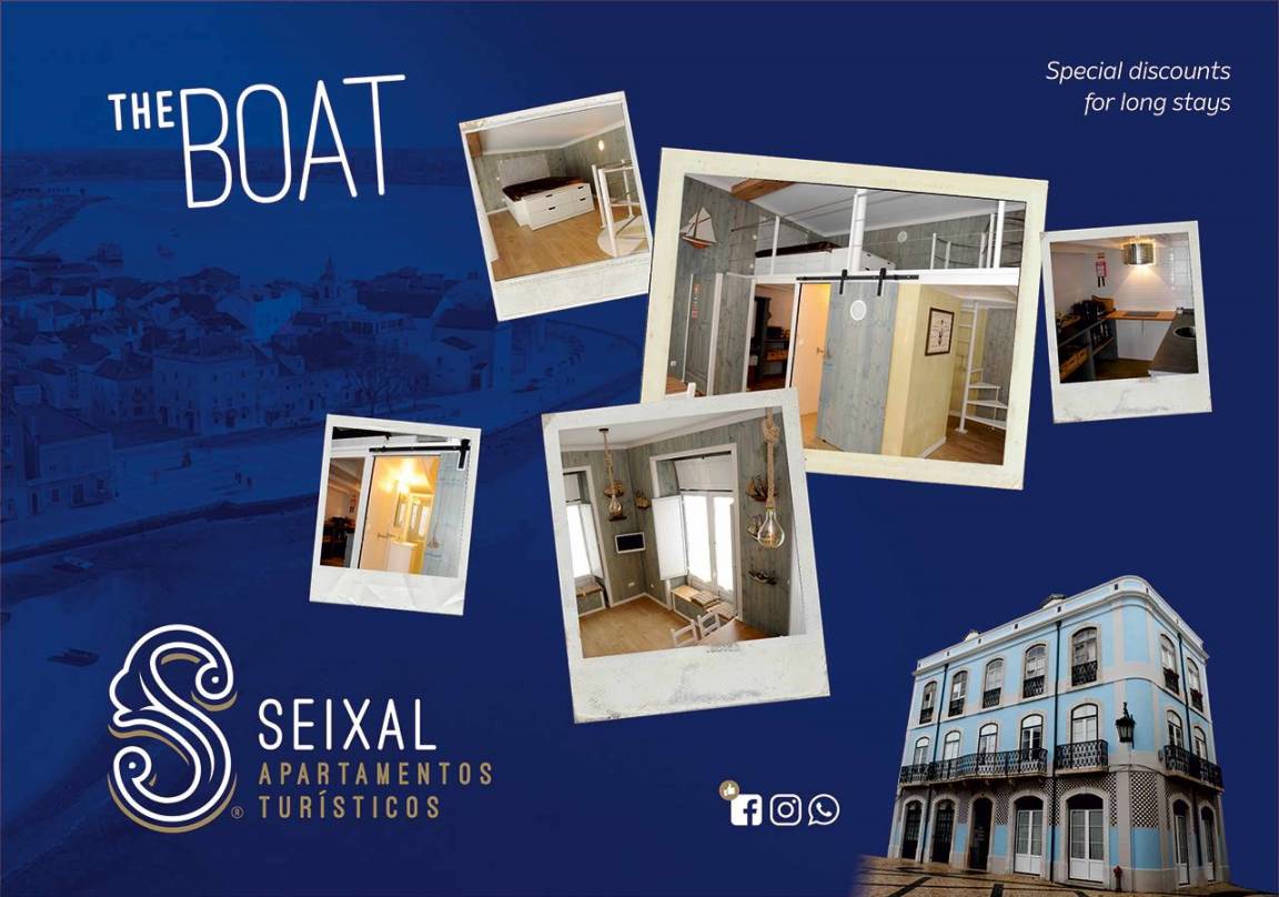 55 M² Apartamento ∙ 1 Habitación ∙ 5 Huéspedes - Quinta do Conde