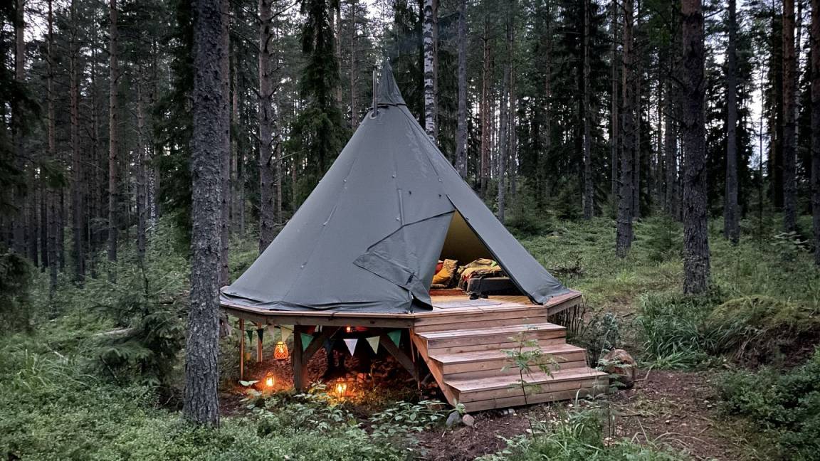 Camping-unterkunft ∙ 1 Schlafzimmer ∙ 6 Gäste - Lohja