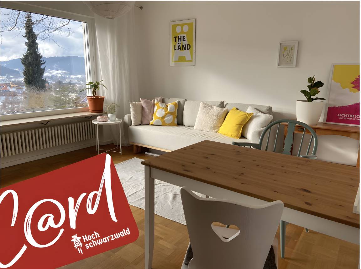 65 M² Ferienwohnung ∙ 1 Schlafzimmer ∙ 4 Gäste - Titisee-Neustadt