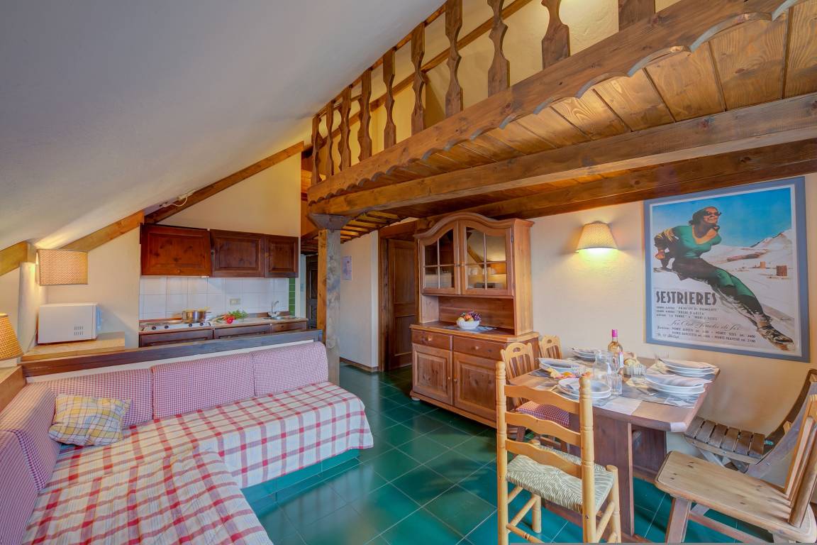 35 M² Appartement ∙ 1 Slaapkamer ∙ 6 Gasten - Sestriere