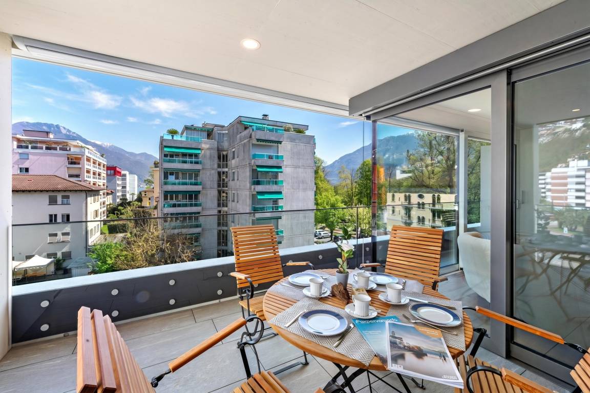 100 M² Appartement ∙ 2 Chambres ∙ 4 Personnes - Orselina