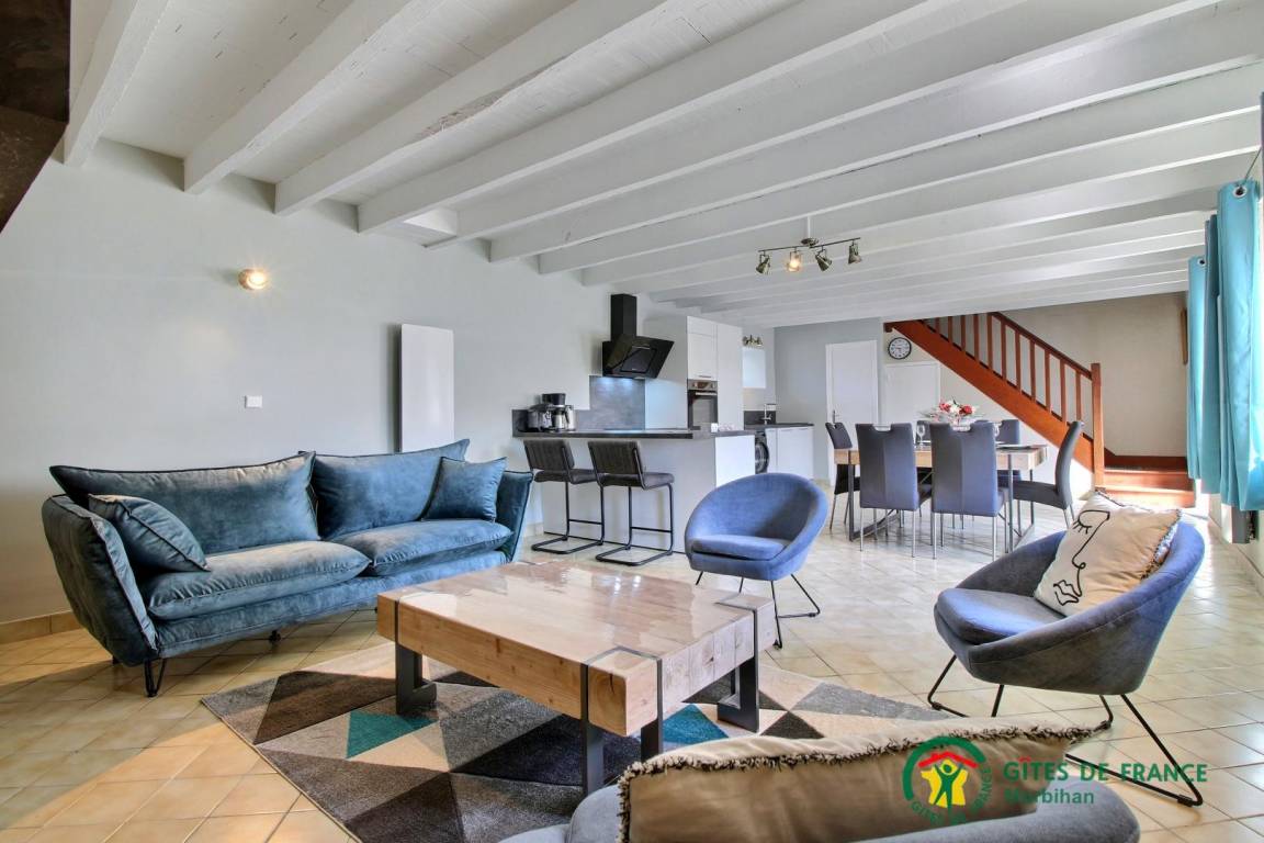 90 M² Gîte ∙ 3 Chambres ∙ 6 Personnes - Baden, France