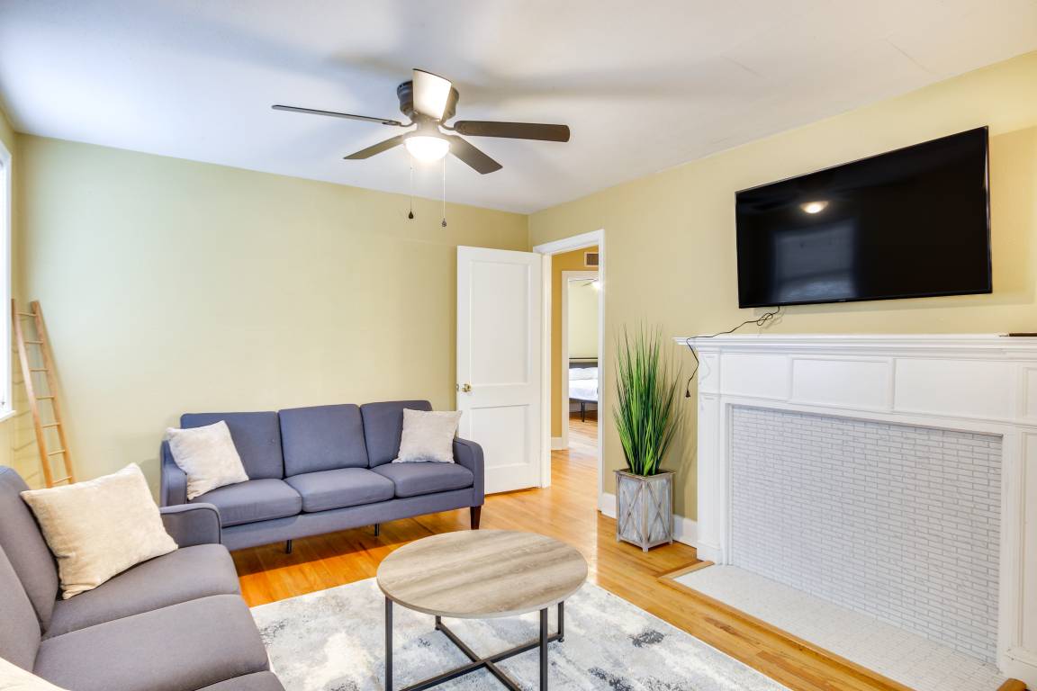 124 M² House ∙ 4 Bedrooms ∙ 8 Guests - Augusta, GA
