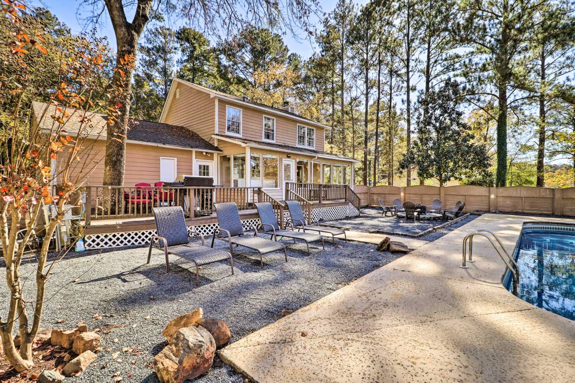 139 M² House ∙ 3 Bedrooms ∙ 9 Guests - Lake Tobesofkee, Lizella