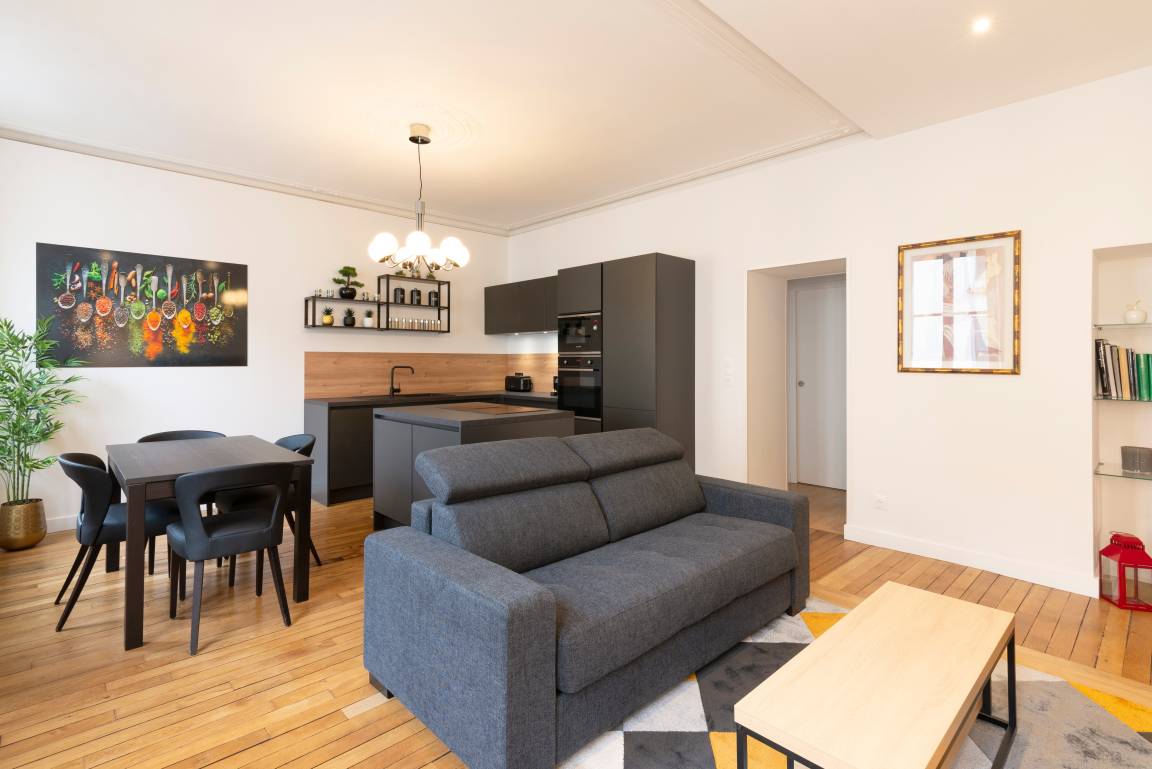 50 M² Apartment ∙ 1 Bedroom ∙ 4 Guests - Nancy