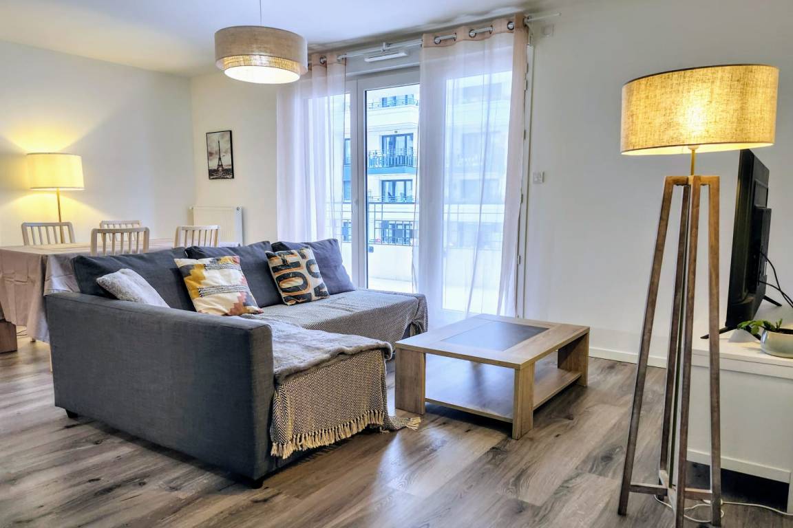 64 M² Apartamento ∙ 2 Habitaciones ∙ 4 Huéspedes - Saint-Ouen-sur-Seine
