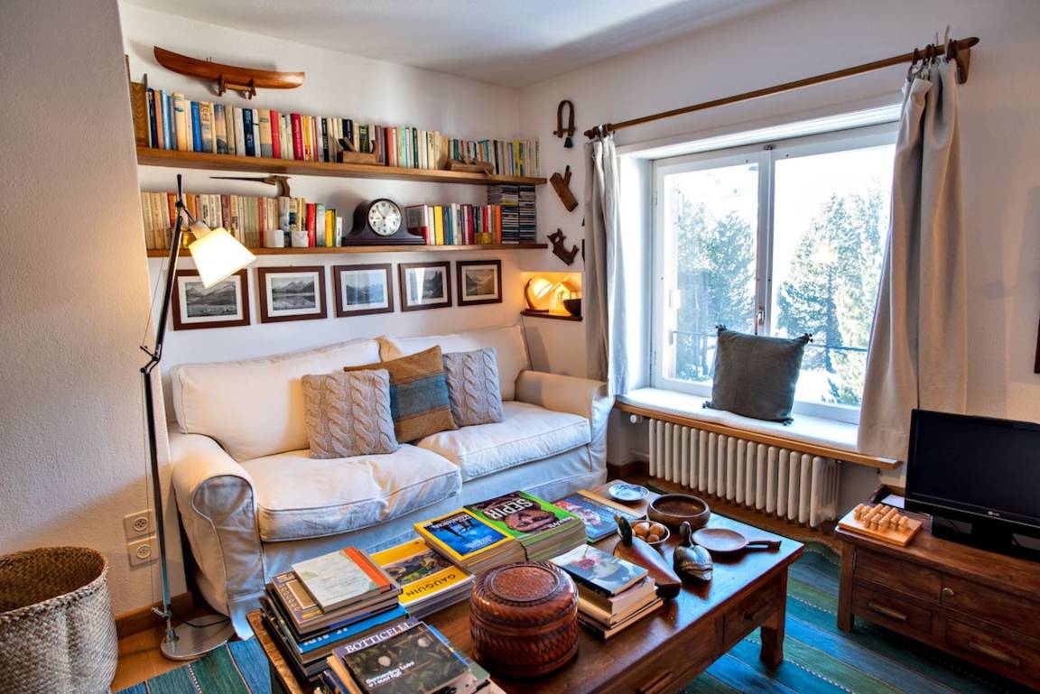 60 M² Ferienwohnung ∙ 3 Schlafzimmer ∙ 6 Gäste - Celerina/Schlarigna