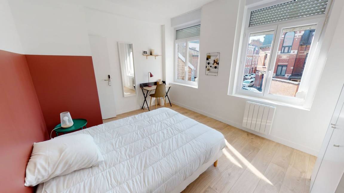 258 M² Private Room ∙ 1 Bedroom ∙ 1 Guest - Lille
