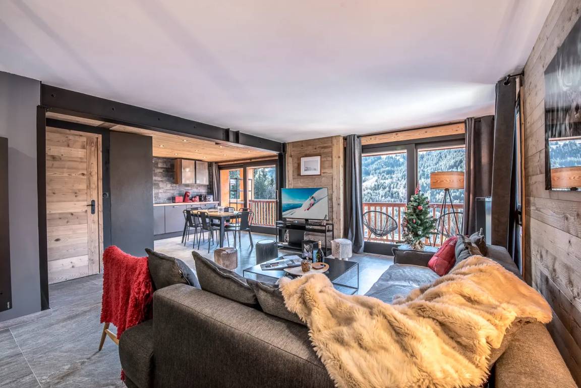 90 M² Apartment ∙ 3 Bedrooms ∙ 6 Guests - Méribel