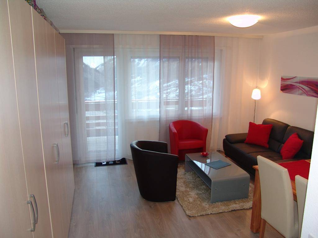 45 M² Ferienwohnung ∙ 1 Schlafzimmer ∙ 4 Gäste - Leukerbad