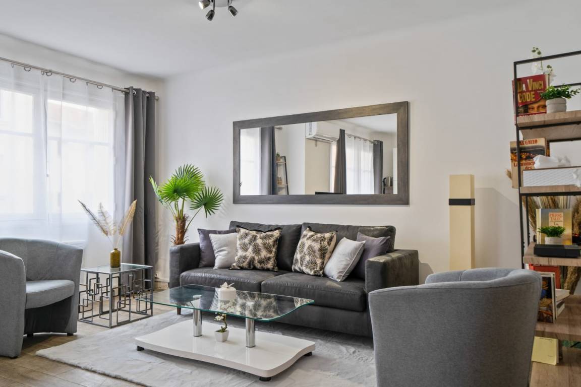 60 M² Apartamento ∙ 2 Habitaciones ∙ 4 Huéspedes - Le Cannet