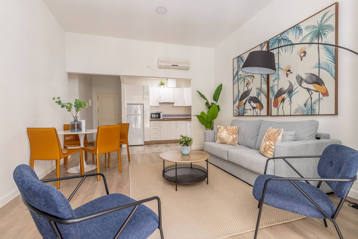 55 M² Ferienwohnung ∙ 1 Schlafzimmer ∙ 4 Gäste - Málaga