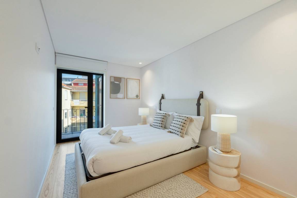 55 M² Apartamento ∙ 1 Quarto ∙ 2 Hóspedes - Moreira