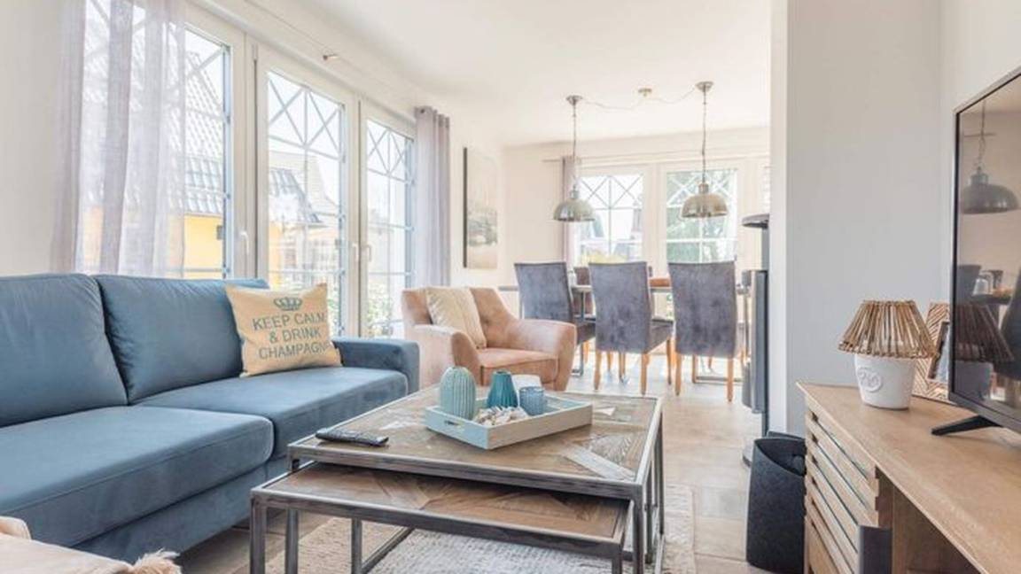 100 M² Ferienhaus ∙ 3 Schlafzimmer ∙ 6 Gäste - Barth