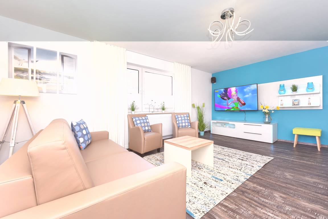 45 M² Ferienwohnung ∙ 1 Schlafzimmer ∙ 4 Gäste - Holtgast