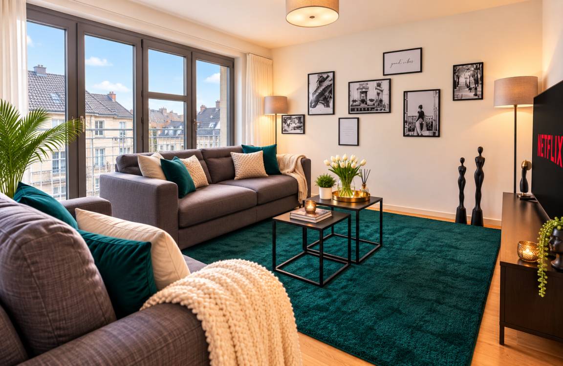 129 M² Ferienwohnung ∙ 1 Schlafzimmer ∙ 6 Gäste - Bad Lippspringe