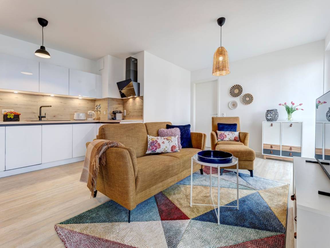 68 M² Ferienwohnung ∙ 1 Schlafzimmer ∙ 2 Gäste - Loddin