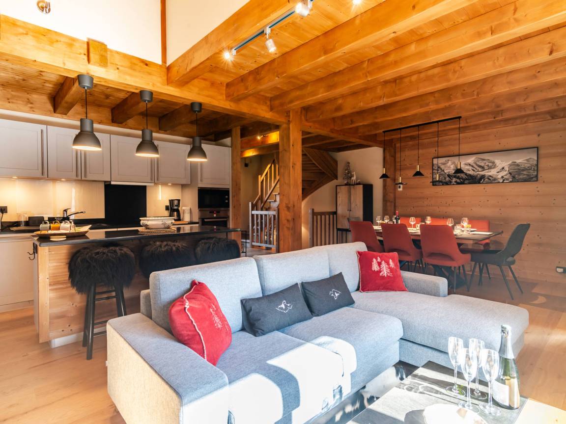 115 M² Chalet ∙ 4 Slaapkamers ∙ 8 Gasten - Champéry