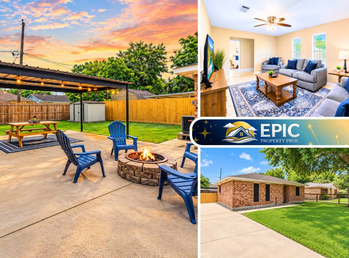 Apartment ∙ 3 Bedrooms ∙ 6 Guests - Seabrook, TX