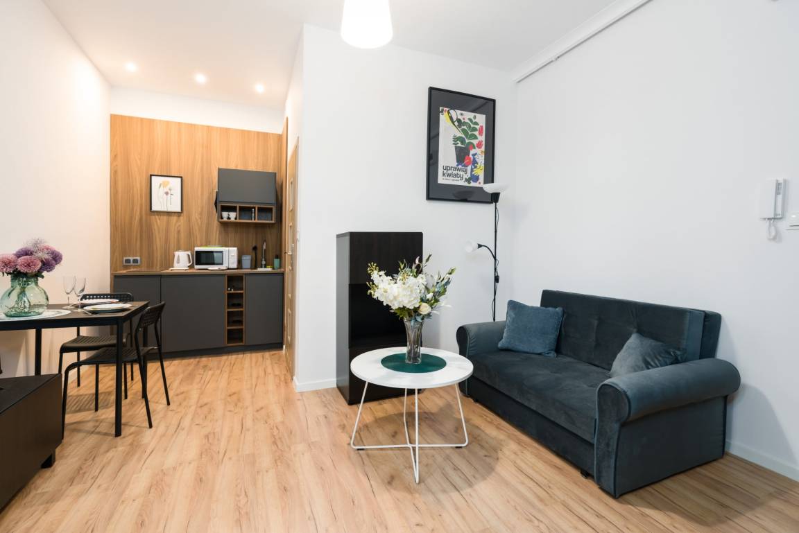 29 M² Apartamento ∙ 1 Habitación ∙ 3 Huéspedes - Poznań