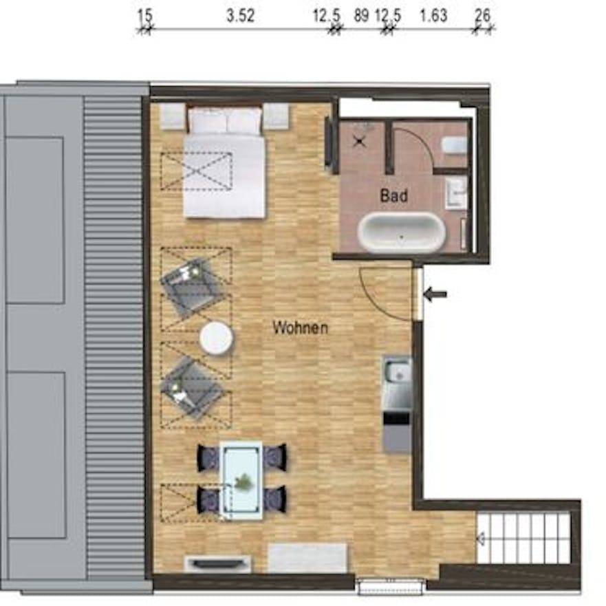 45 M² Apartamento ∙ 2 Huéspedes - Berlín
