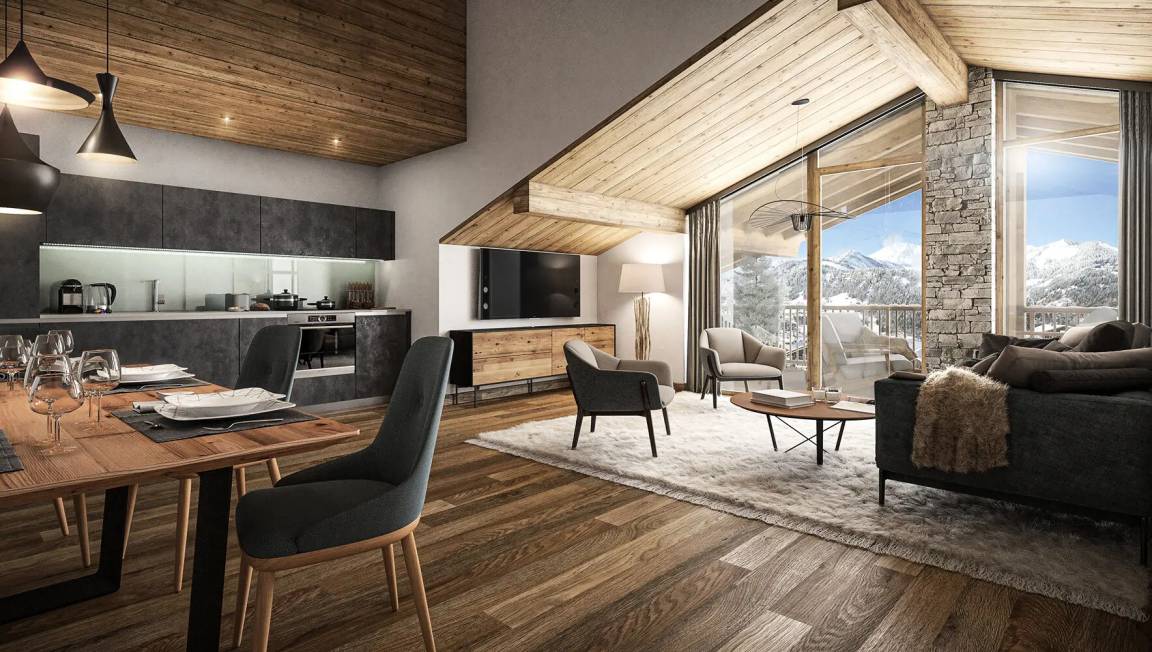 43 M² Appartement ∙ 1 Chambre ∙ 4 Personnes - La Clusaz