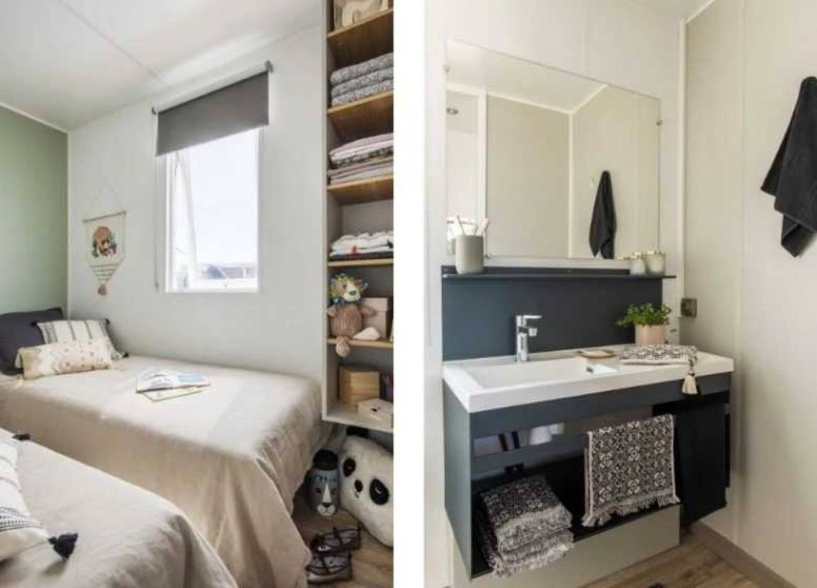 30 M² Camping ∙ 3 Chambres ∙ 6 Personnes - Les Sables-d'Olonne