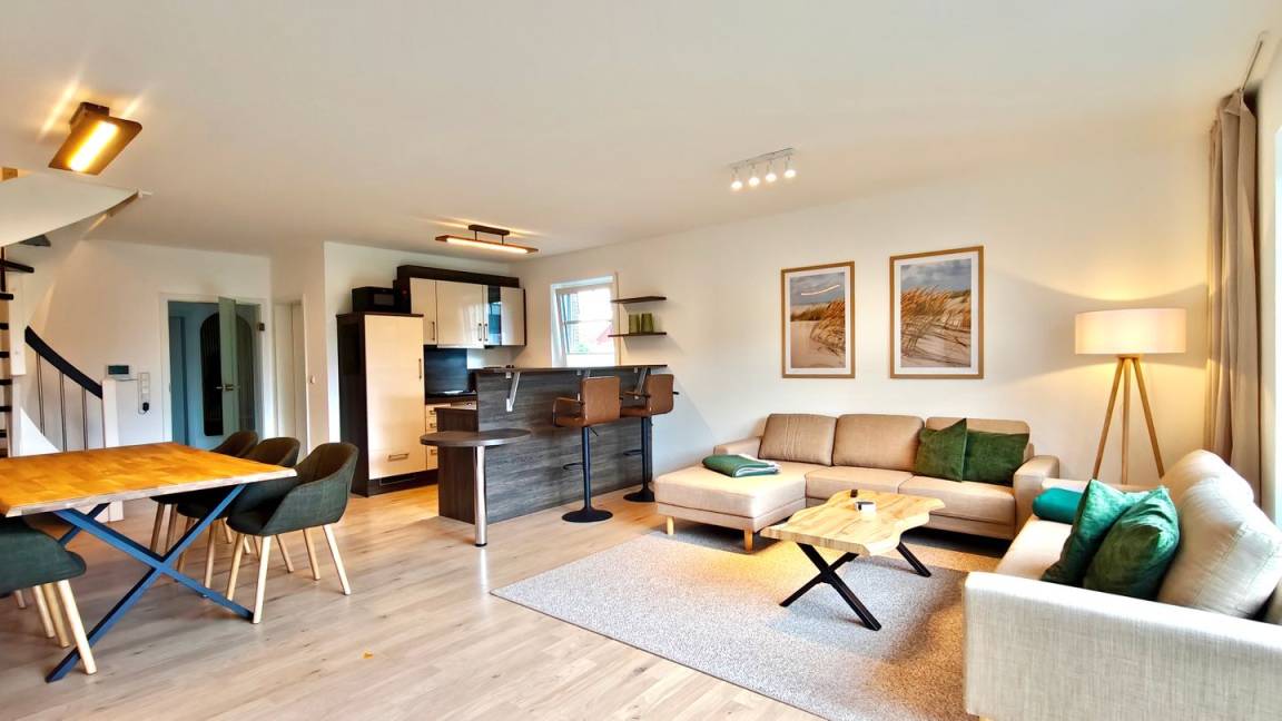 125 M² Ferienhaus ∙ 3 Schlafzimmer ∙ 6 Gäste - Juist
