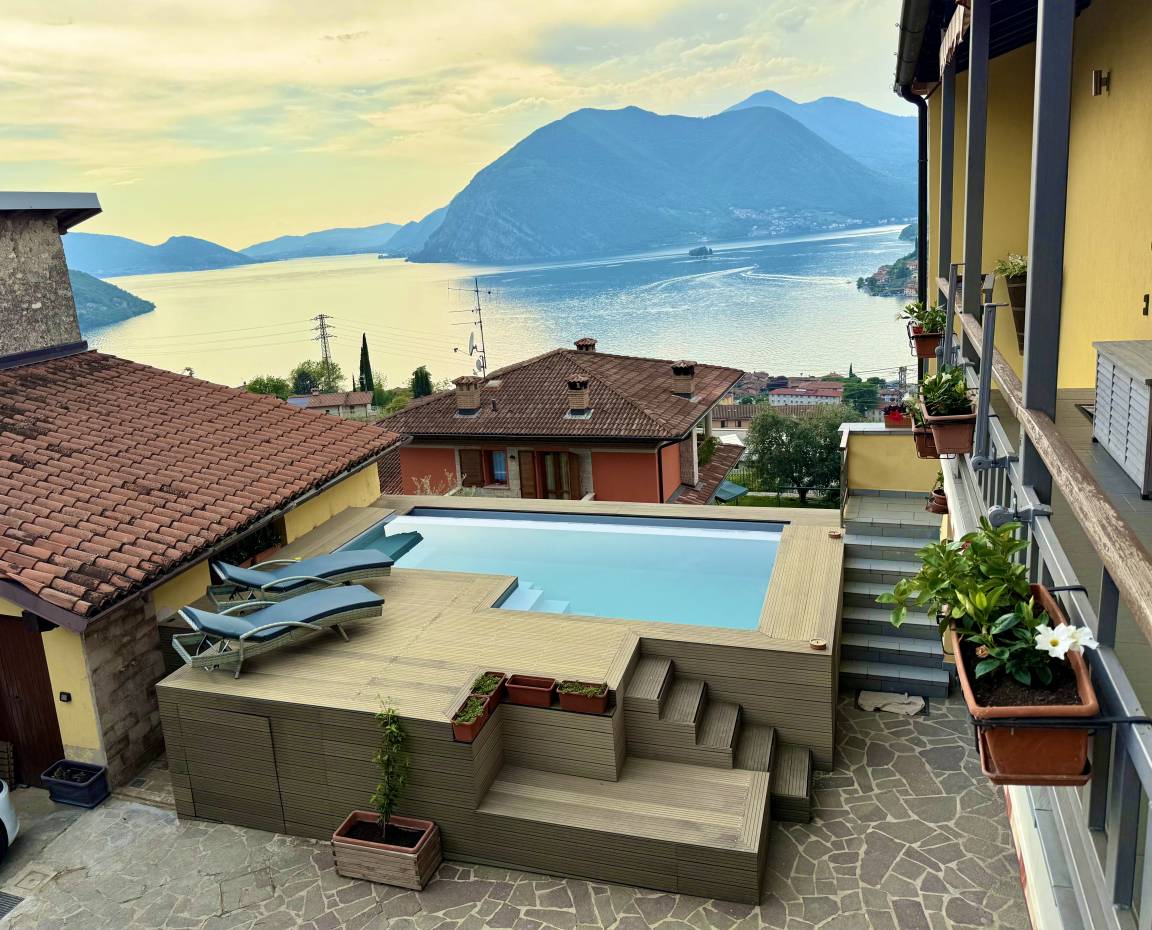 90 M² Appartamento Vacanza ∙ 1 Camera Da Letto ∙ 4 Ospiti - Iseo