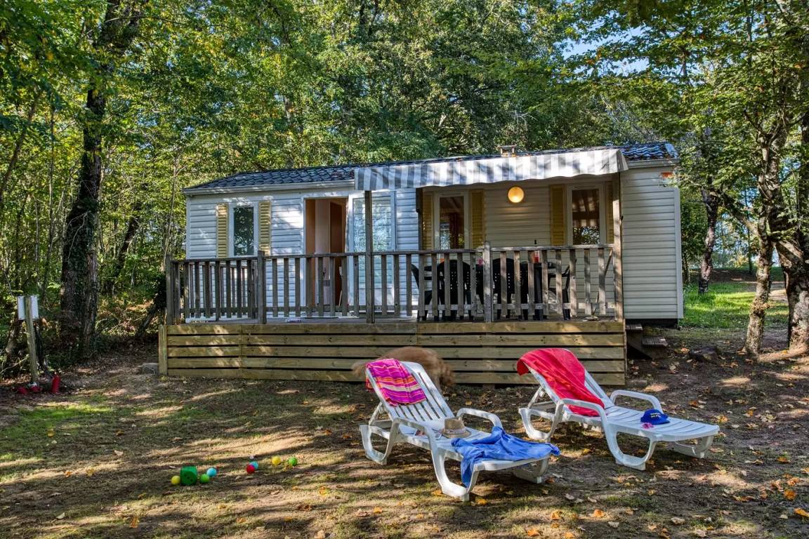 32 M² Mobil-home ∙ 3 Chambres ∙ 6 Personnes - Les Eyzies-de-Tayac-Sireuil