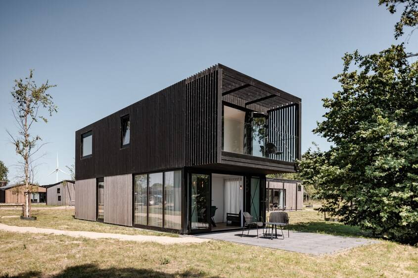 91 M² Chalet ∙ 6 Slaapkamers ∙ 6 Gasten - Delft