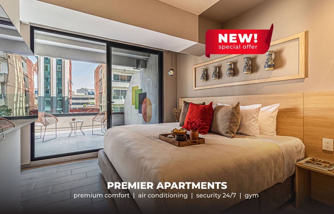 Apartamento ∙ 1 Habitación ∙ 2 Huéspedes - Naucalpan de Juárez