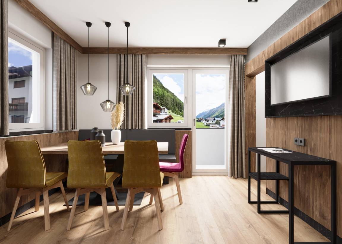 60 M² Apartment ∙ 2 Bedrooms ∙ 7 Guests - Ischgl