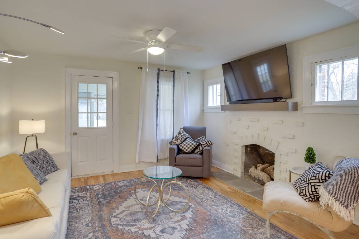 139 M² House ∙ 3 Bedrooms ∙ 7 Guests - Notre Dame, IN