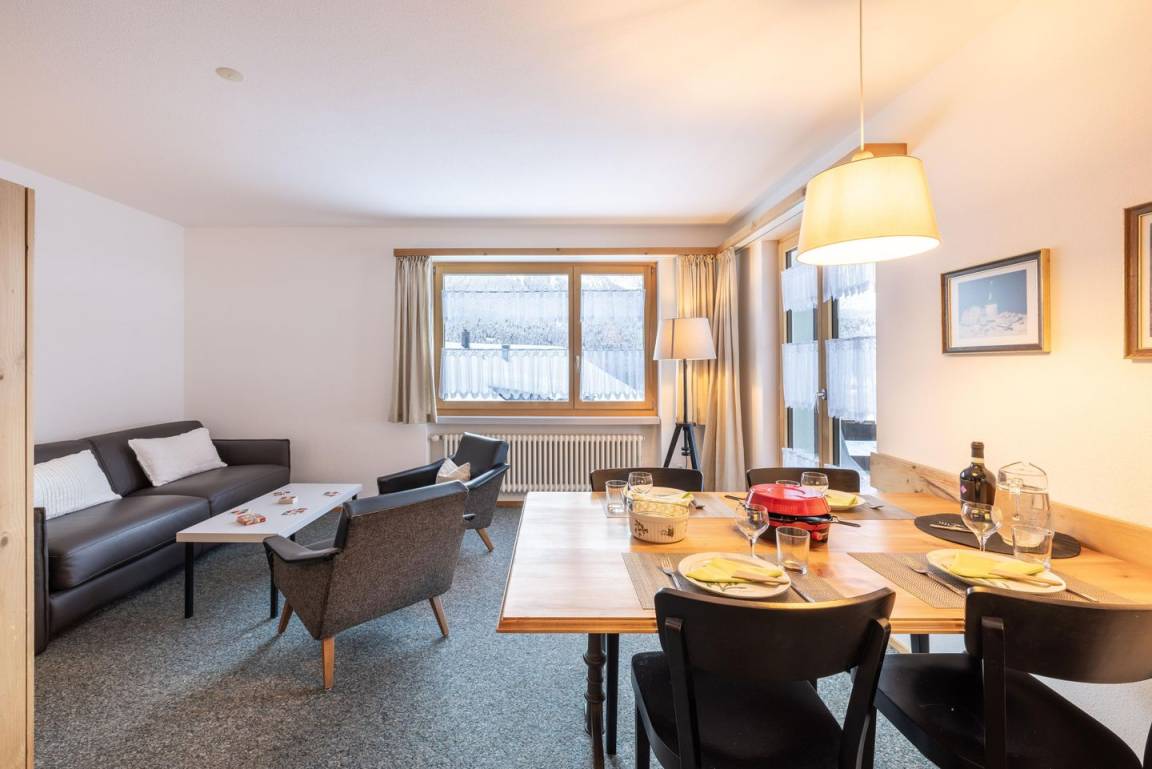 47 M² Ferienwohnung ∙ 1 Schlafzimmer ∙ 3 Gäste - Tarasp