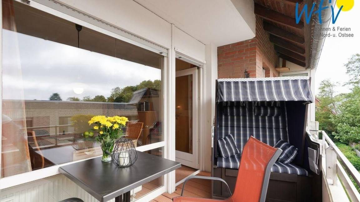 37 M² Appartement ∙ 1 Chambre ∙ 2 Personnes - Borkum