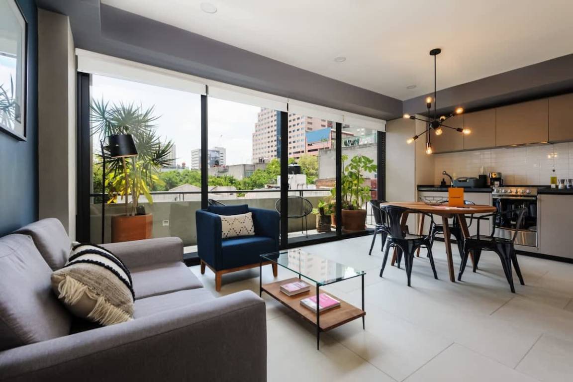 60 M² Apartamento ∙ 1 Habitación ∙ 2 Huéspedes - Mexico City