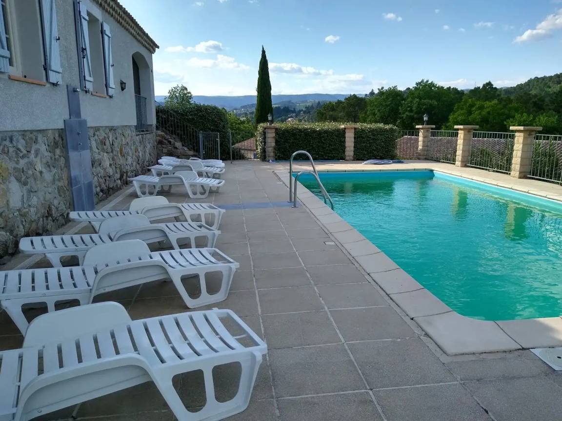 120 M² Maison De Vacances ∙ 5 Chambres ∙ 10 Personnes - Les Vans